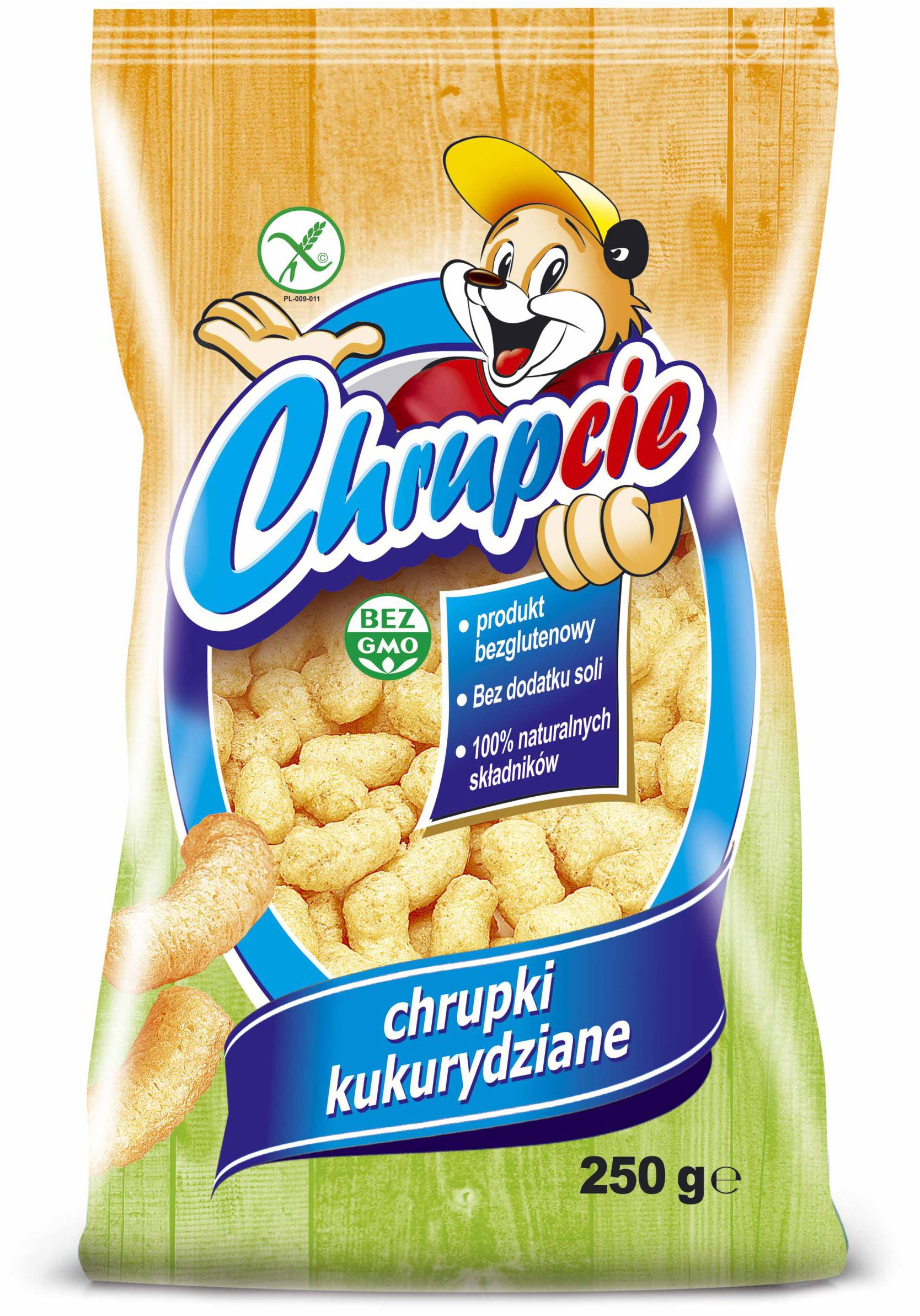 CHRUPCIE Chrupki naturalne 250g - Eurosnack